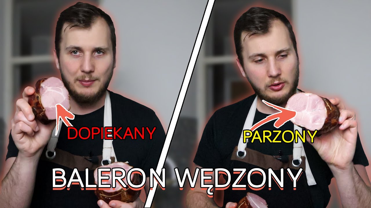 Zrobiłem DOMOWY wędzony BALERON na dwa różne sposoby - YouTube