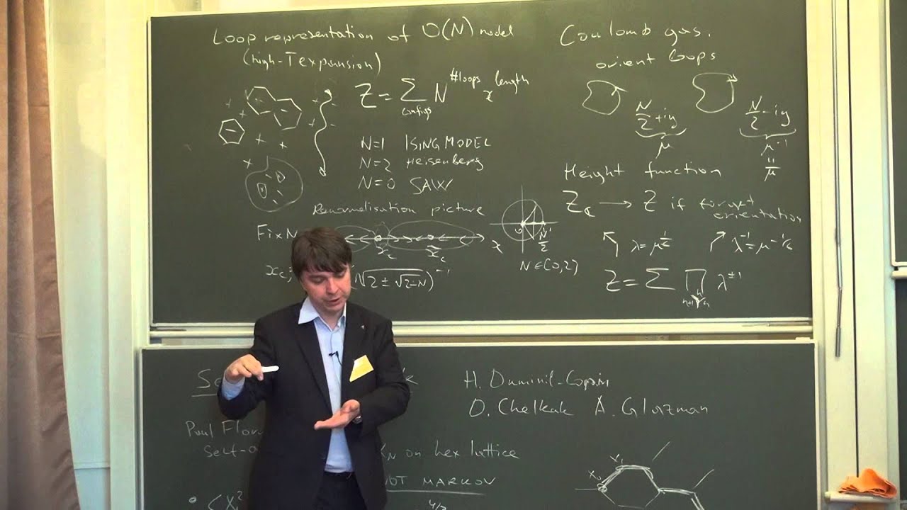 Self-avoiding walk and integrability | Станислав Смирнов - YouTube