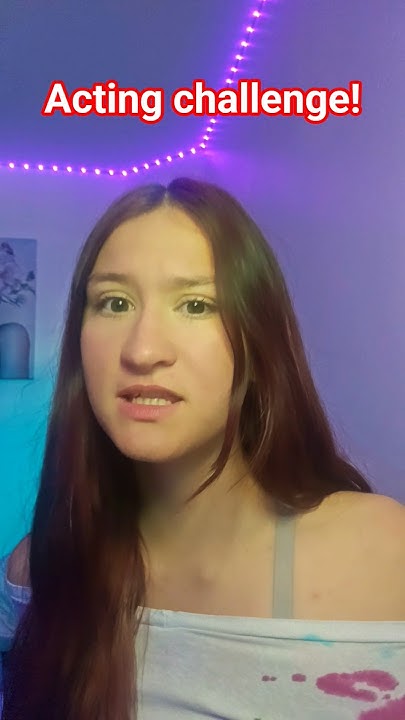 acting challenge! #lipsyncs #tiktok #music #pov #acting #actingchallenge #shorts #funny # ...