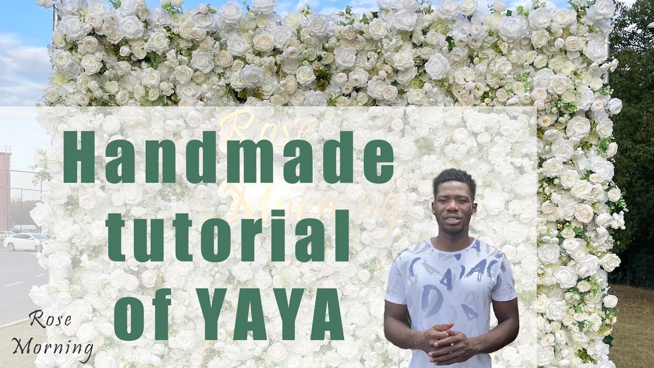 Hand made tutorial of YaYa Wall - YouTube