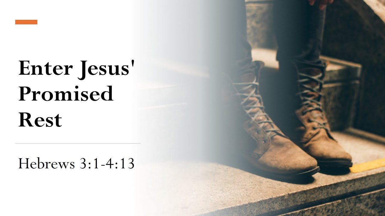 Enter Jesus' Promised Rest - ACTS Baptist Church (15 December 2024 ...