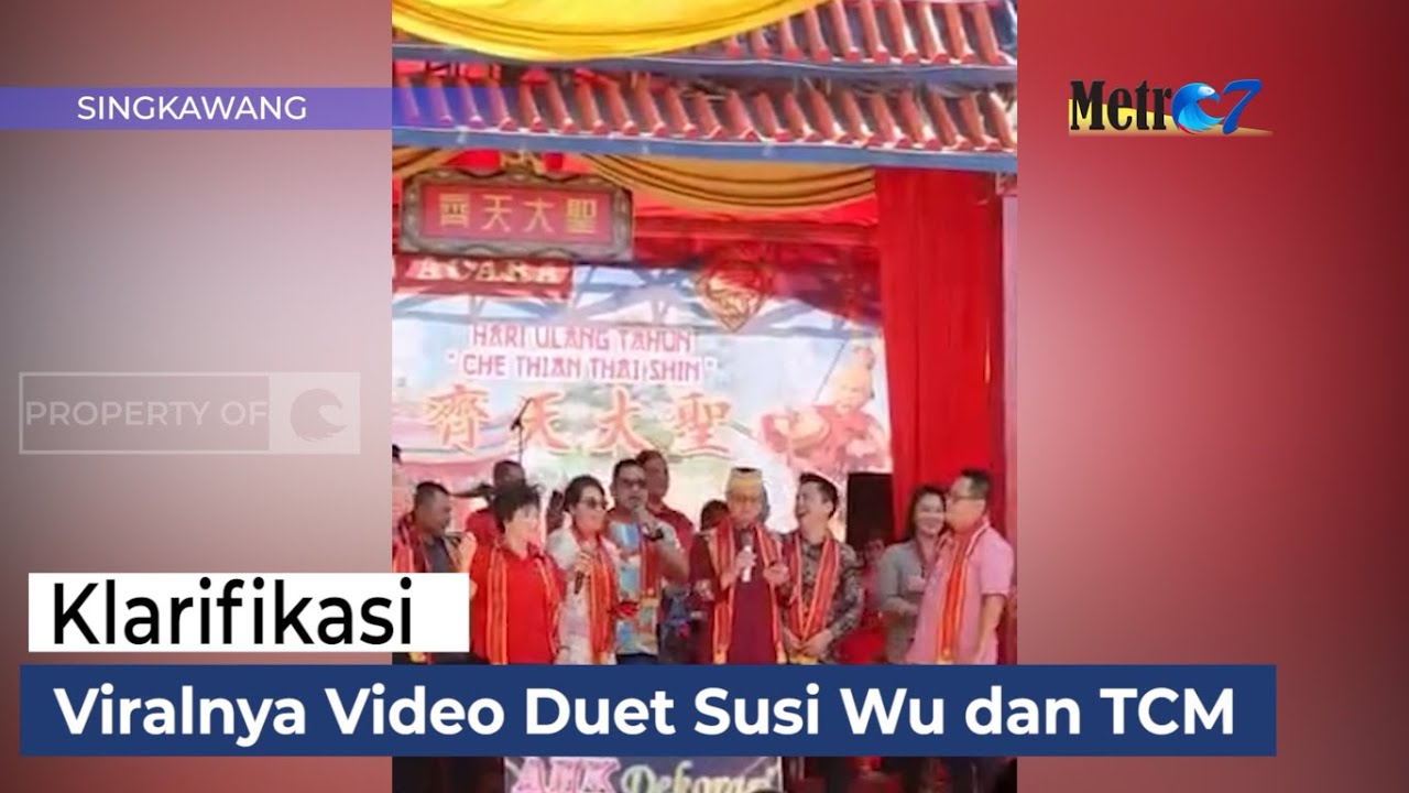 Klarifikasi Viralnya Video Duet Susi Wu dan TCM - YouTube