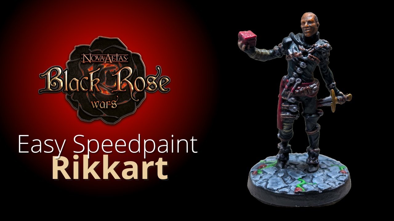 🎨Easy Speedpaint - Rikkart - Black Rose Wars Rebirth⚫🌹⚔️ - YouTube