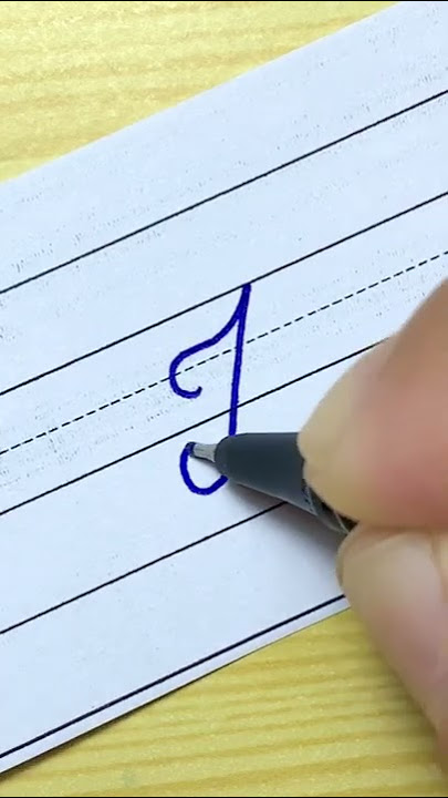 How To Write A Capital Cursive J - Новости России и мира сегодня