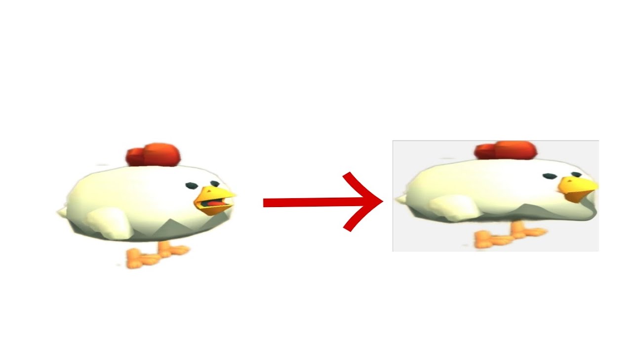 Chicken gun mewing - YouTube