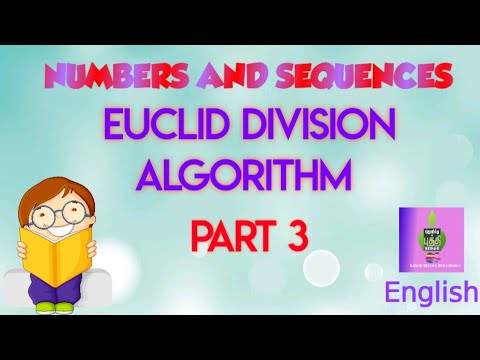 Euclid division Algorithm| Numbers and Sequences| Part 3| English - YouTube