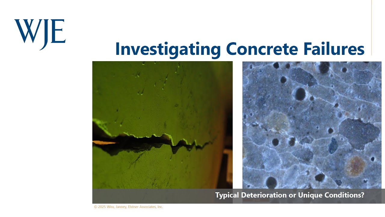 Investigating Concrete Failures: Typical Deterioration or Unique ...