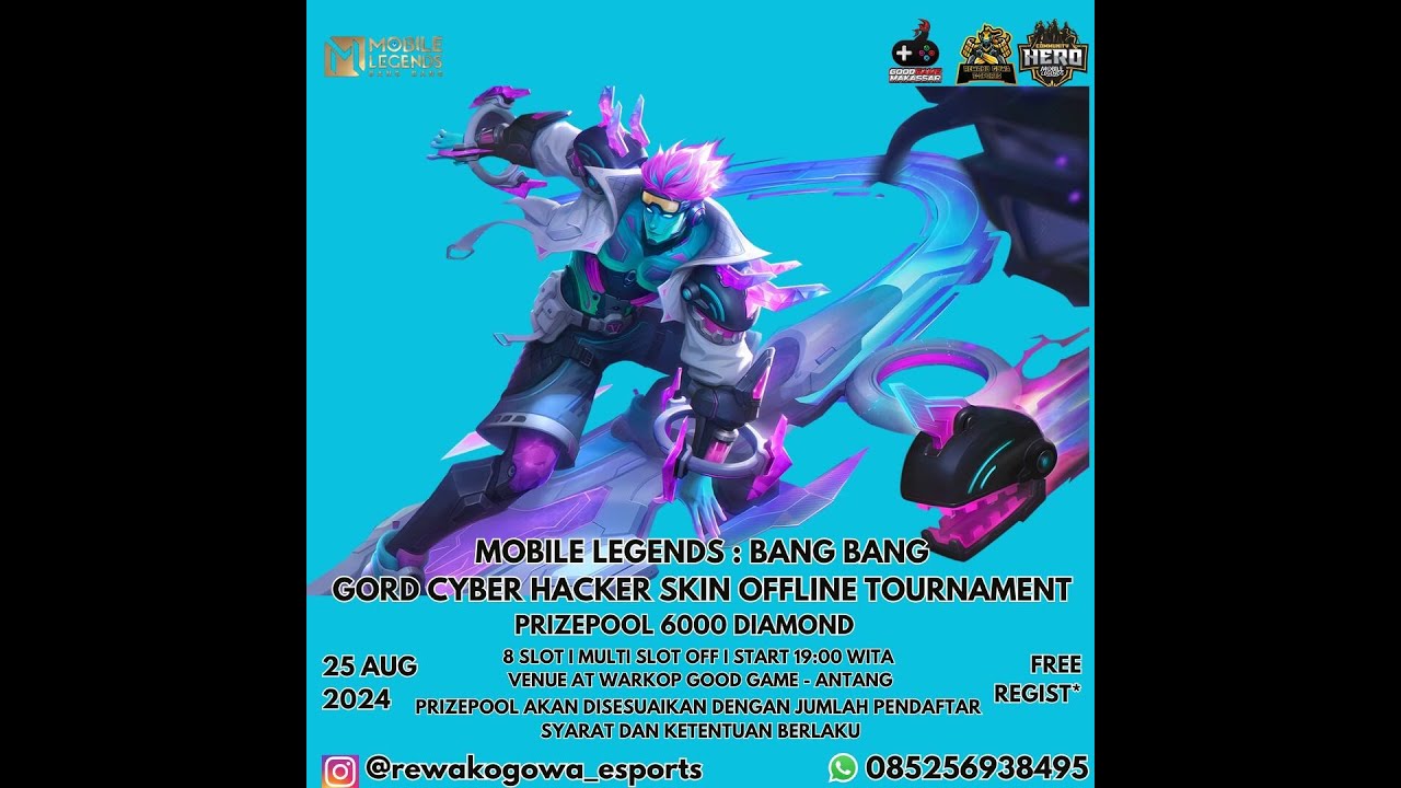Live | Grand Final | Gord Cyber Hacker Skin Offline Tournament 25 ...