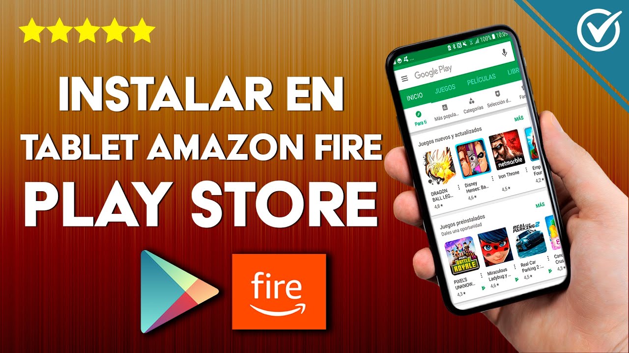 Cómo Instalar en Cualquier Tablet Amazon Fire el Google Play Store - YouTube