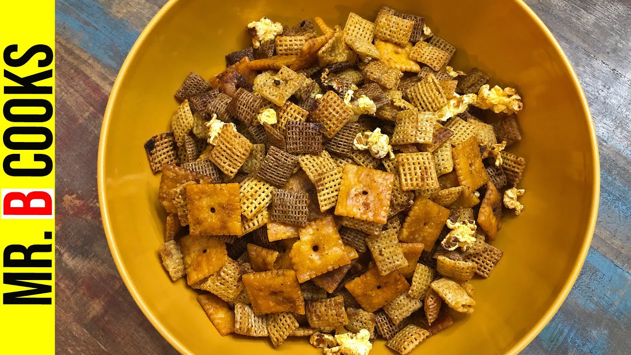 Crockpot Nacho Chex Mix Recipe | Homemade Chex Mix in a Slow Cooker ...