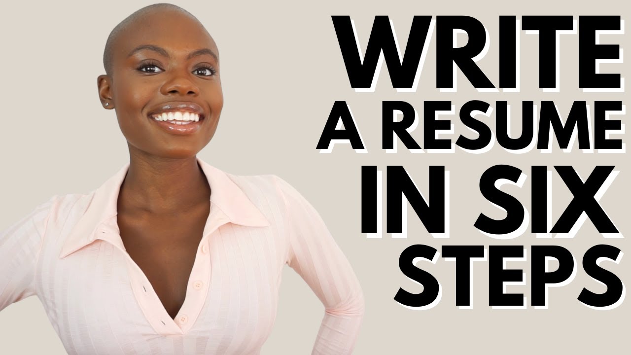 How To Write An Impactful Resume (6 Easy Steps) - YouTube