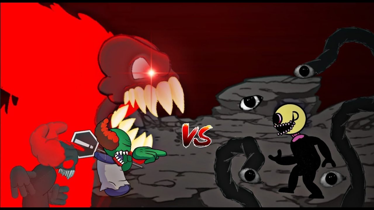 FNF Tricky the Clown vs Lemon demon DC 2 Long animation - YouTube