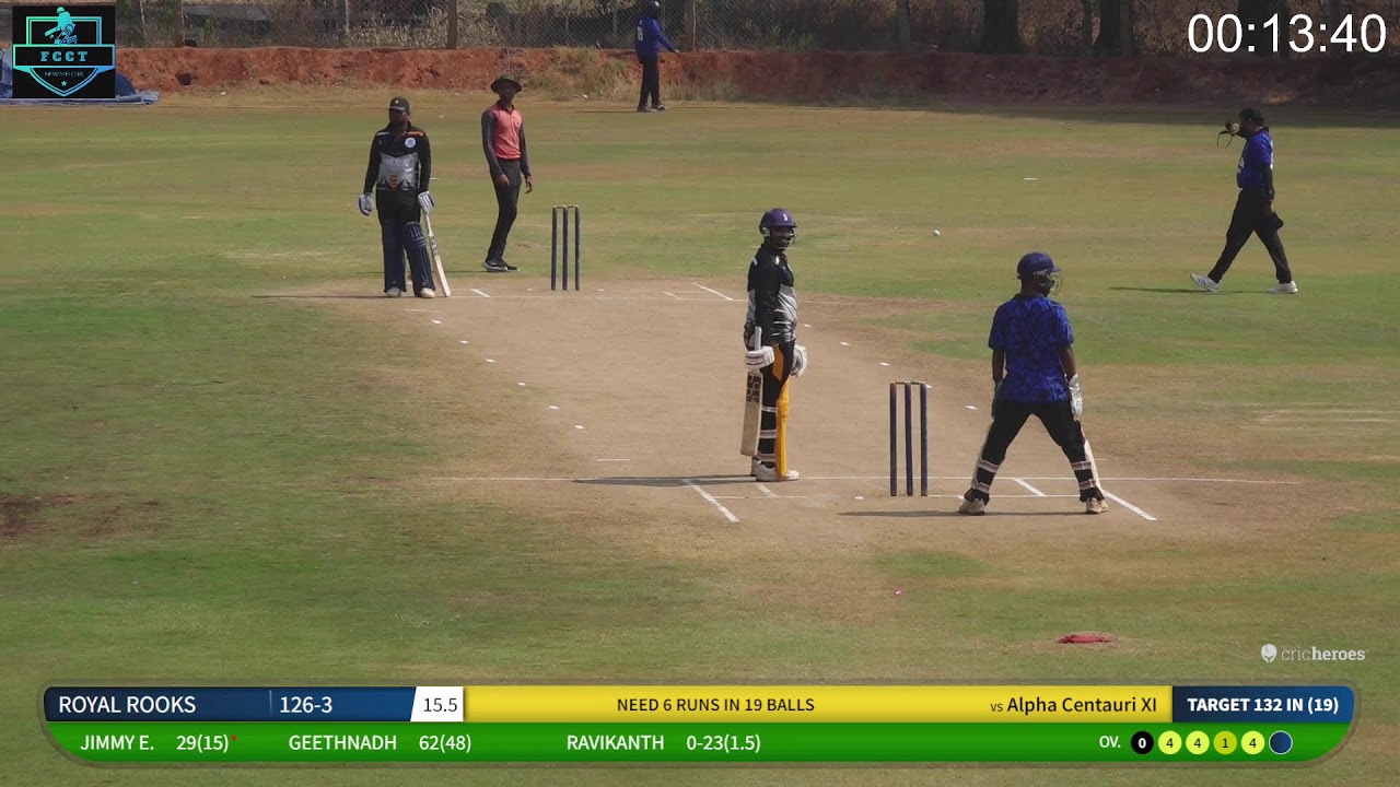 ROYAL ROOKS VS ALPHA CENTAURI XI || FCCT SEASON 60 - YouTube