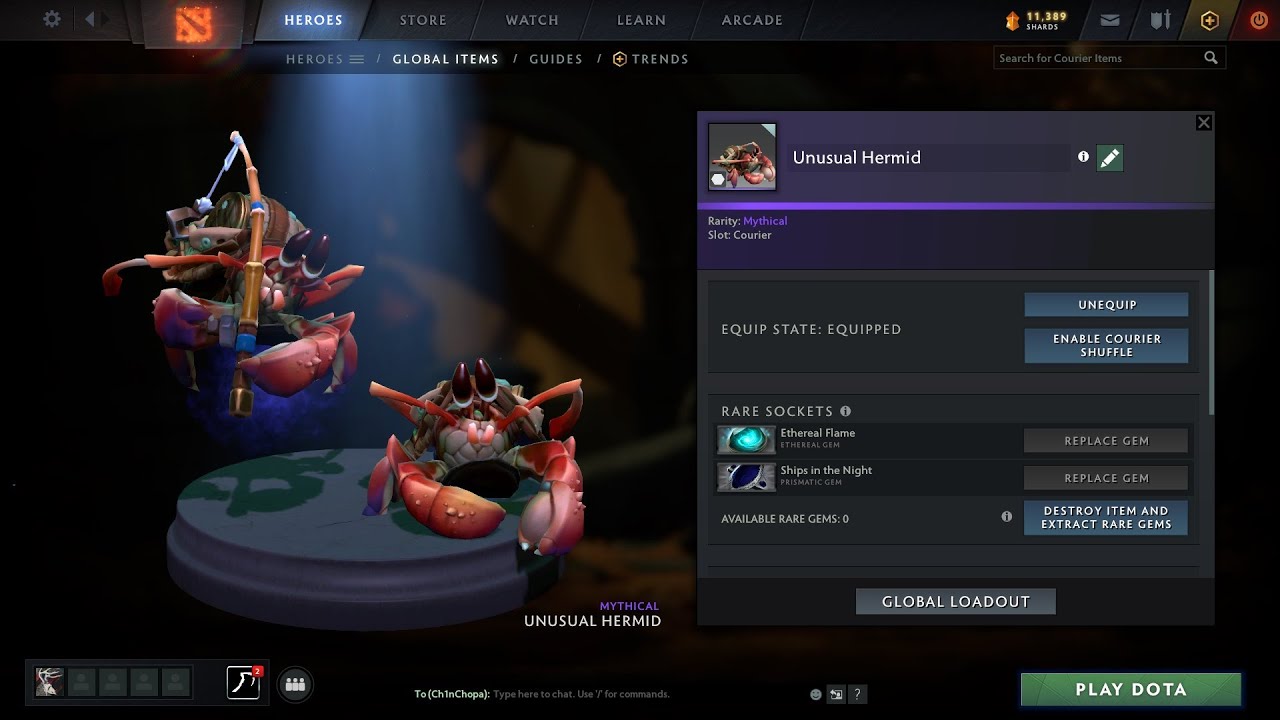 Unusual Hermid Ethereal Flame Ships in the Night, Dota 2 - YouTube