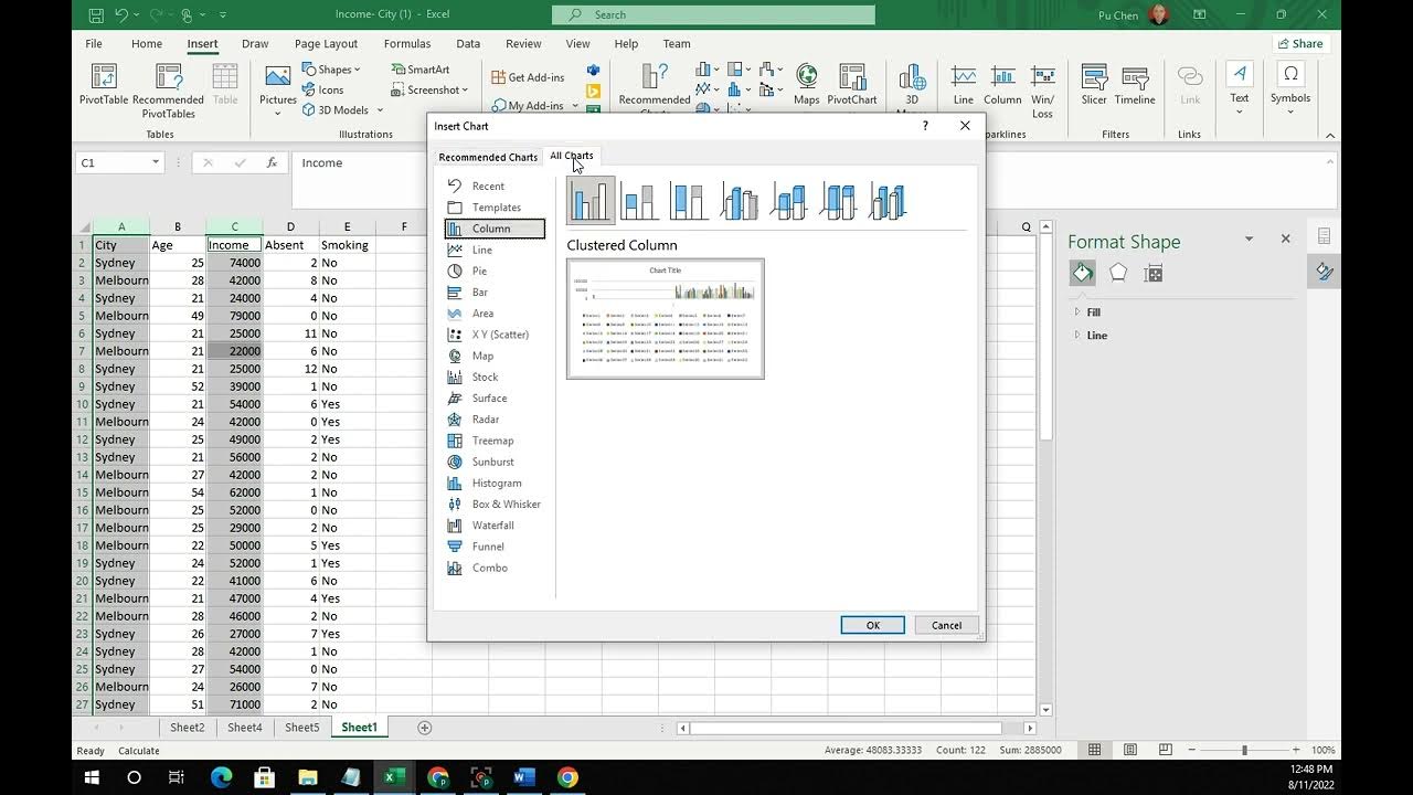 Grouped box plots for one catergorical one numerical variable - YouTube