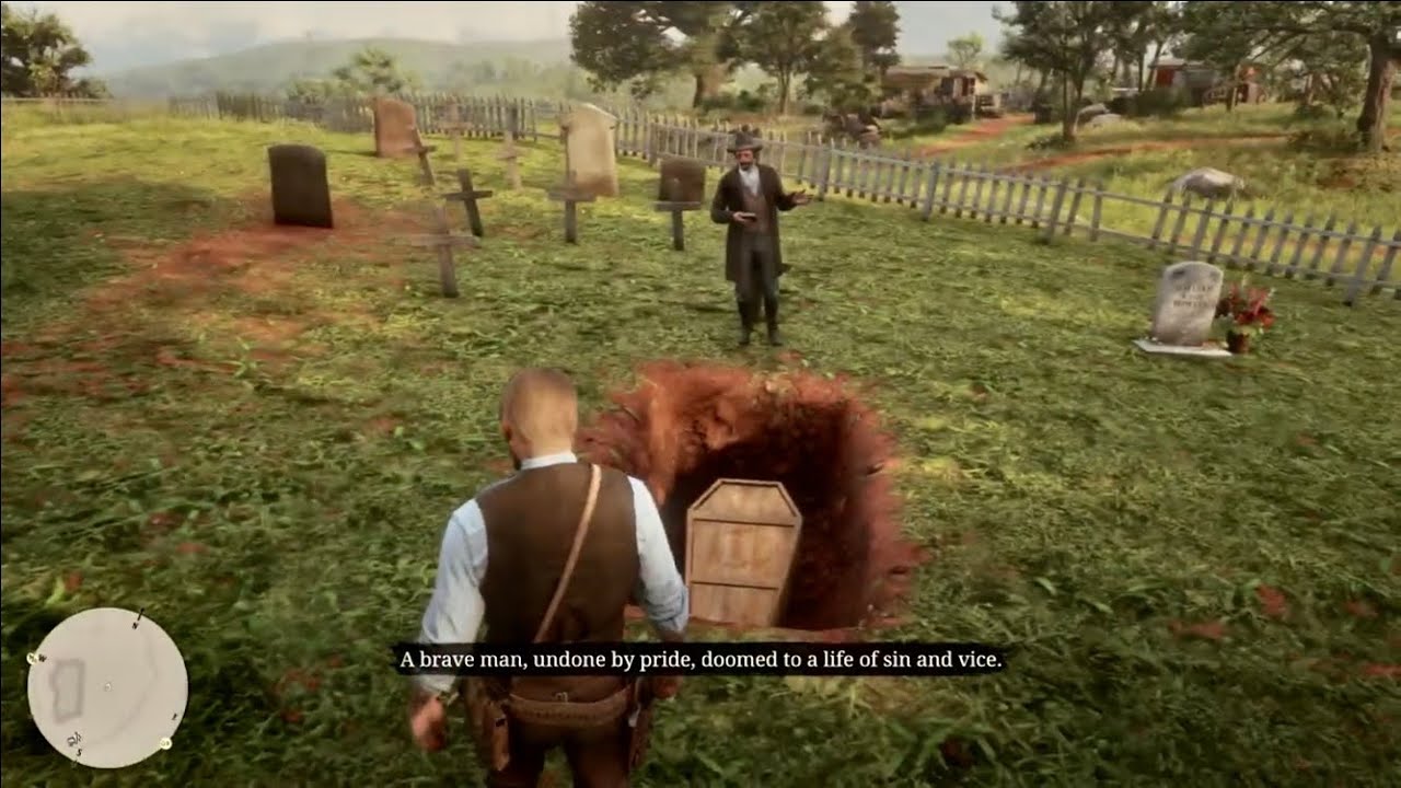 RDR2 | What If We Step On The Coffin At A Funeral 😵 (LowHonor) - YouTube