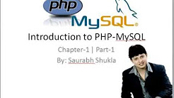 PHP-MySQL - YouTube