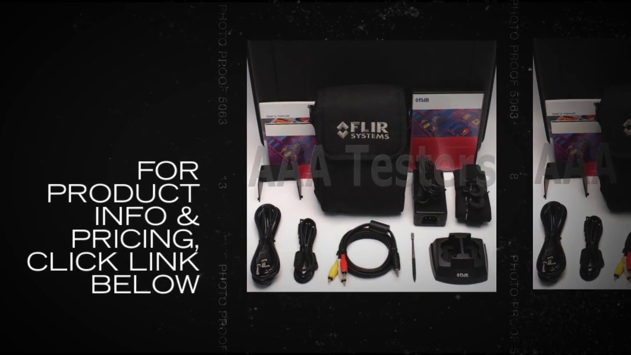 FLIR B360 Thermacam Infrared IR Thermal Imager - YouTube