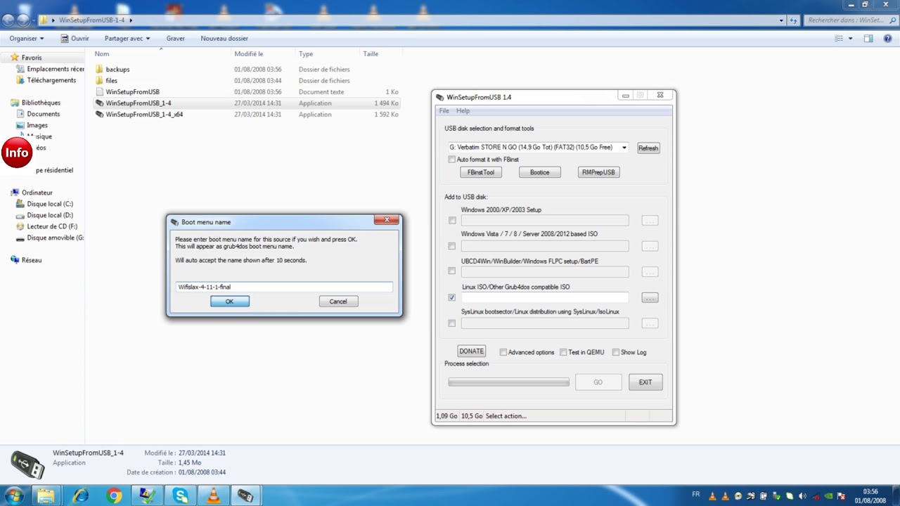2019 wifislax iso to usb على wifislax كيفية تثبيت - YouTube