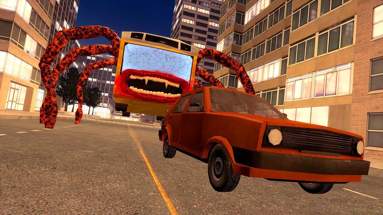 Bus Eater filled the Golden City in gmod - YouTube