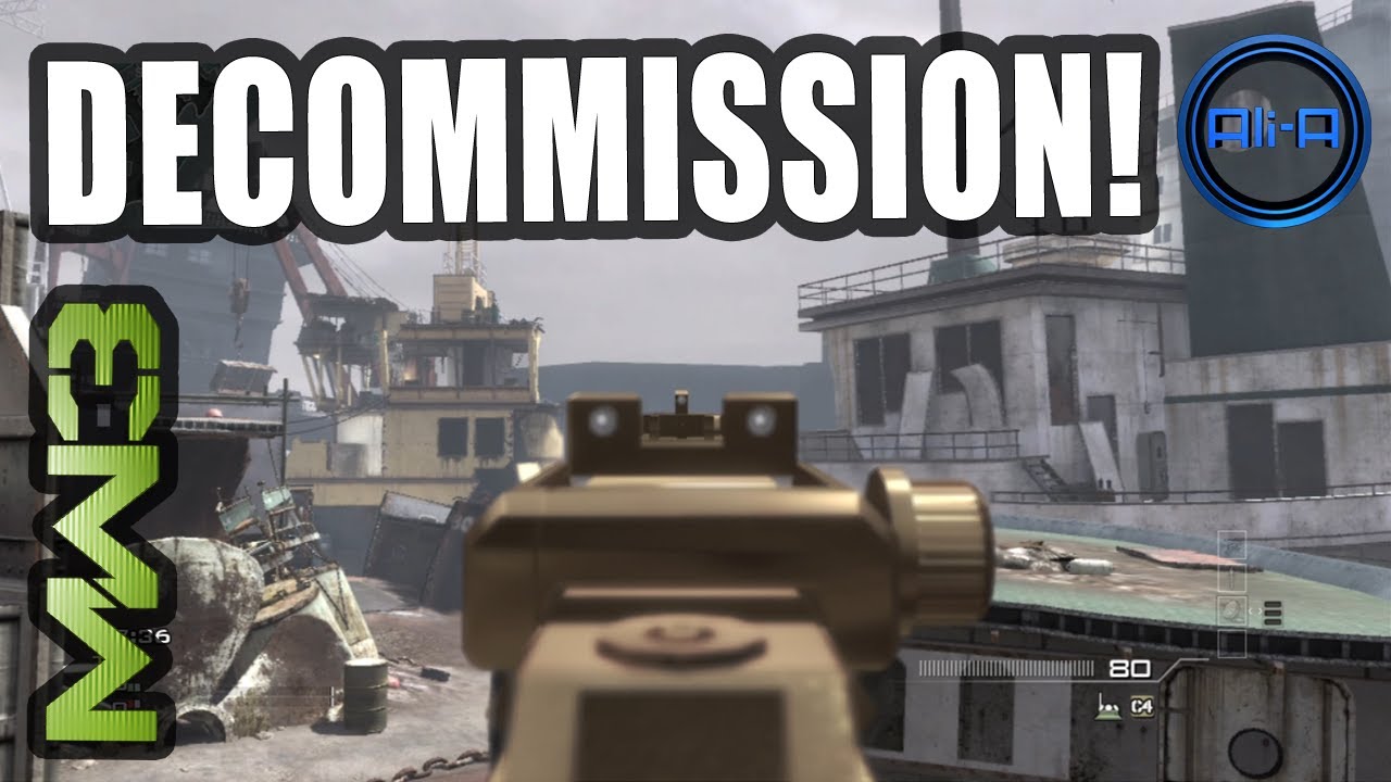 NEW! MW3 "DECOMMISSION" Gameplay - Multiplayer Map Pack DLC! (Modern ...