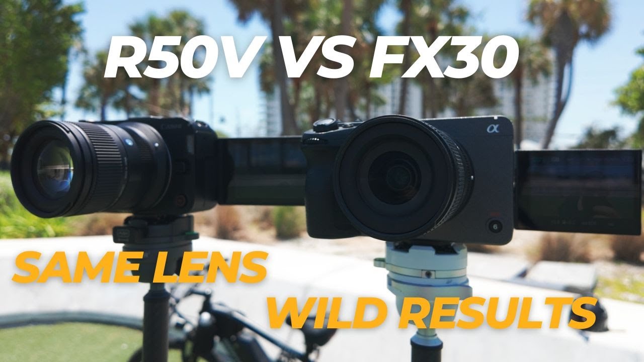 This Lens Reveals the TRUTH: R50v vs FX30! ZV-e10 II Sensor - YouTube