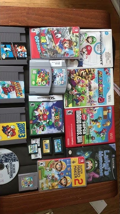 My Mario Game Collection - YouTube