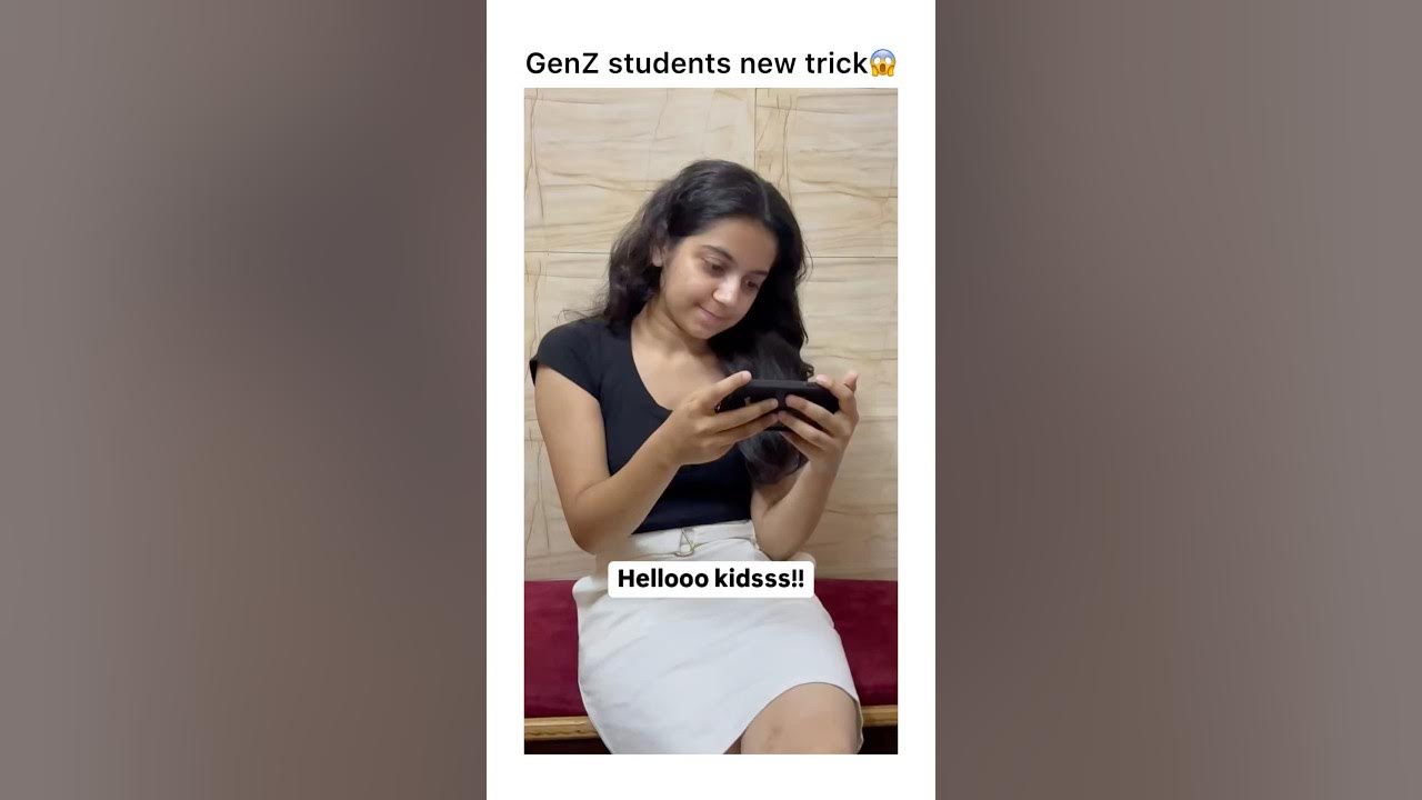 New trick of GenZ students😳#trending #tricks #viral #shorts #ai #python #java #cs #coding #study ...