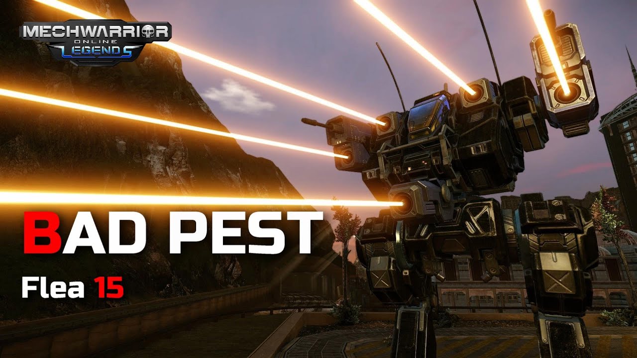 Flea is brave brawler... Perhaps? | Mechwarrior Online (MWO) - YouTube