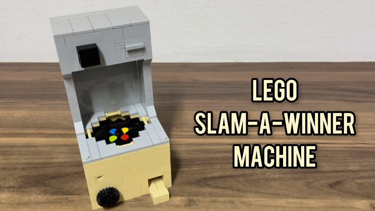 Mini Lego Slam-a-Winner Arcade Machine - YouTube
