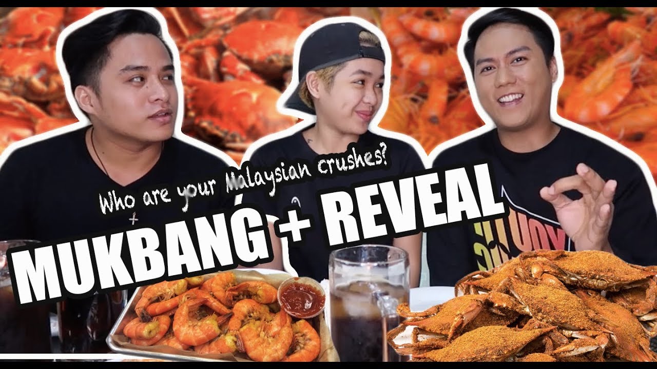 MUKBANG + REVEAL OF MALAYSIAN CRUSHES - YouTube