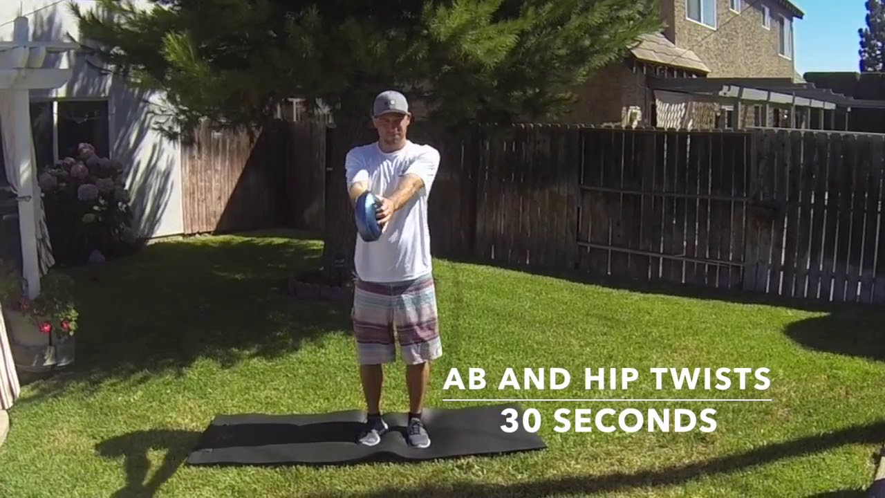 20 Minute Dynamic Workout with AquaBells - YouTube