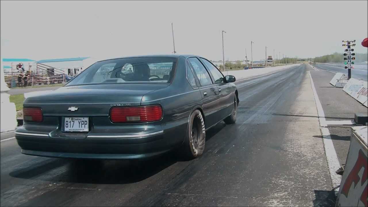 Caprice LT1 turbo- Napierville Dragway - YouTube