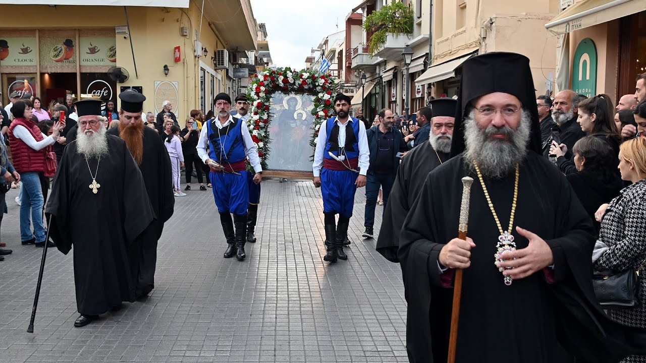 ΥΠΟΔΟΧΗ ΠΑΝΑΓΙΑΣ ΑΝΤΙΦΩΝΗΤΡΙΑΣ ΜΥΡΙΟΚΕΦΑΛΩΝ ΣΤΟΝ ΙΕΡΟ ΝΑΟ ΑΓΙΩΝ ...