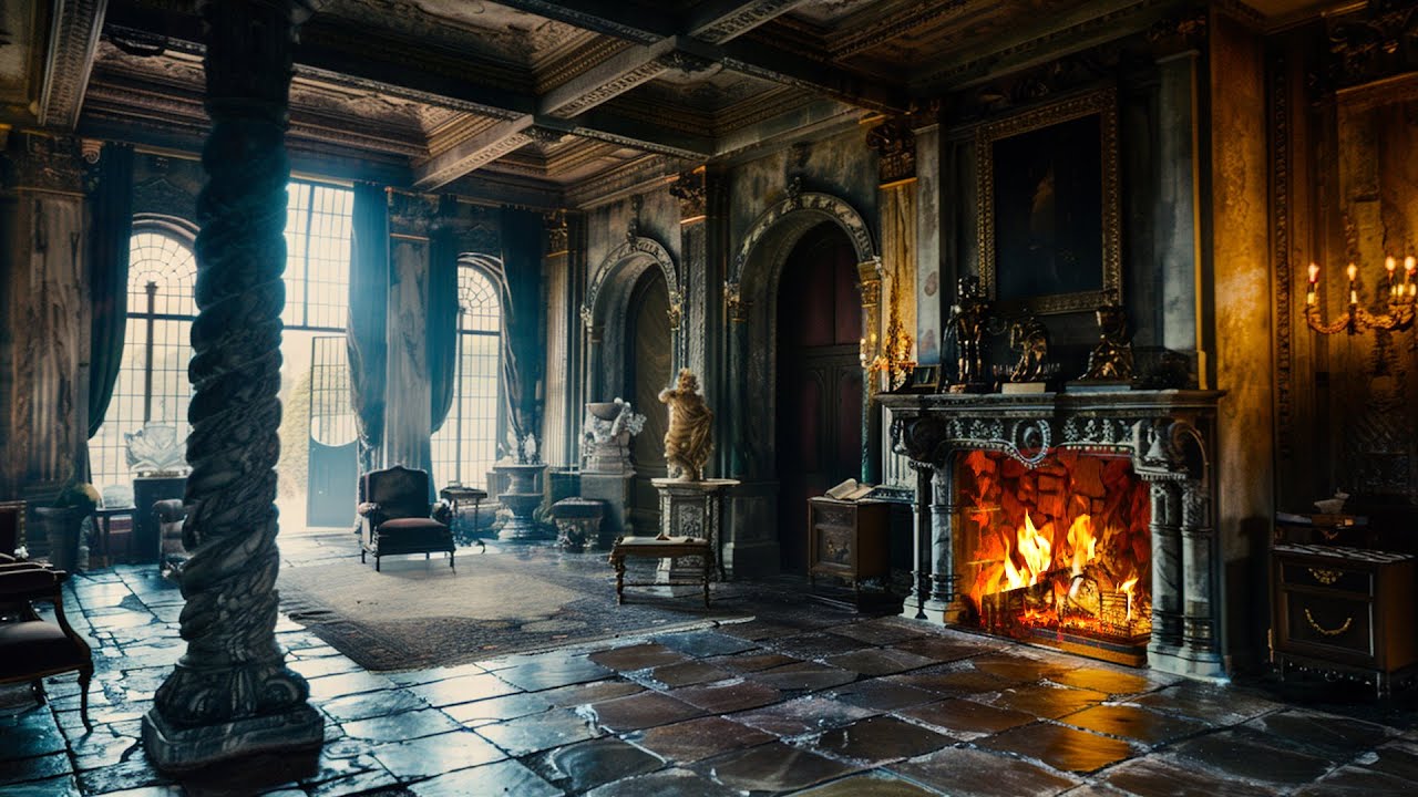Completely Relax In The Castle With Lighter Fireplace - Great For Body ...