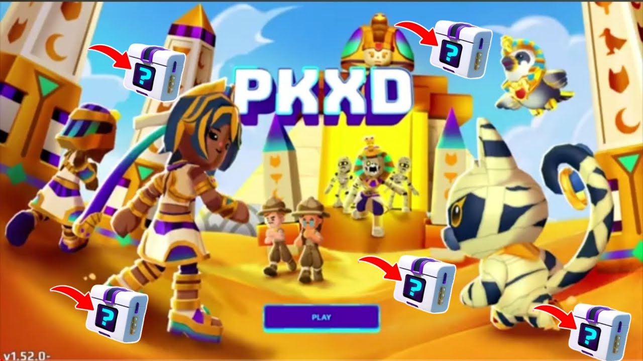 New Egyptian vacation update is here in PK XD+ 5 of 6 surprise boxes ...