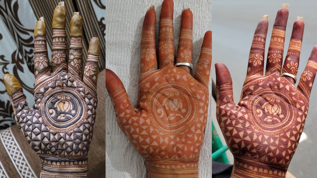 Latest trending Henna Design 2023 || Easy henna design|| Stylish Henna ...