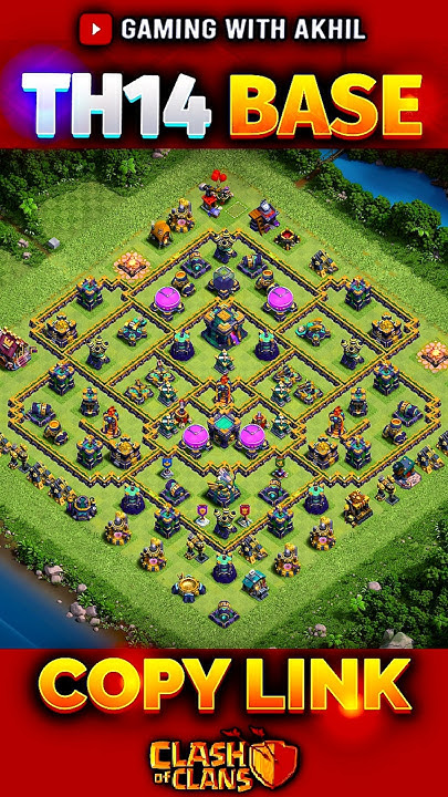 TH14 HYBRID BASE 2025! WAR & FARMING Combo! MUST HAVE! 🔄 - YouTube