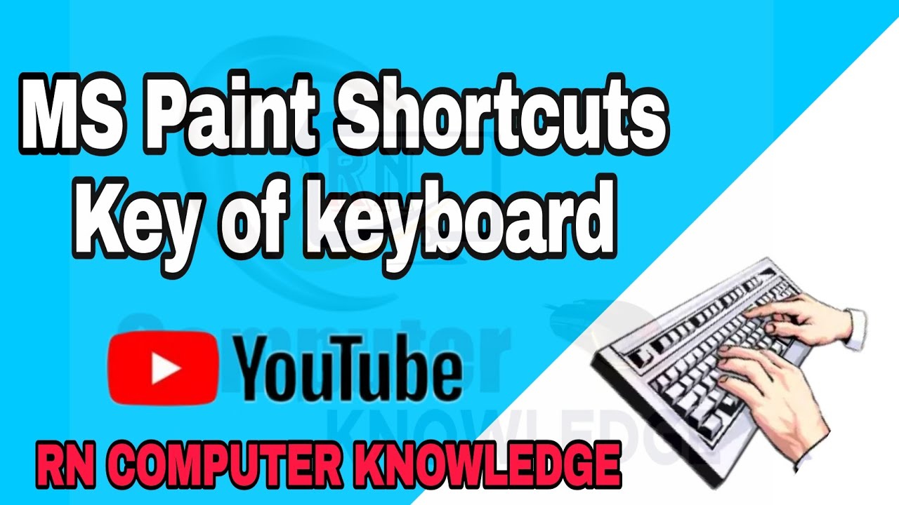 All Shortcuts key in ms paint| ms paint Shortcuts Key of keyboard ...