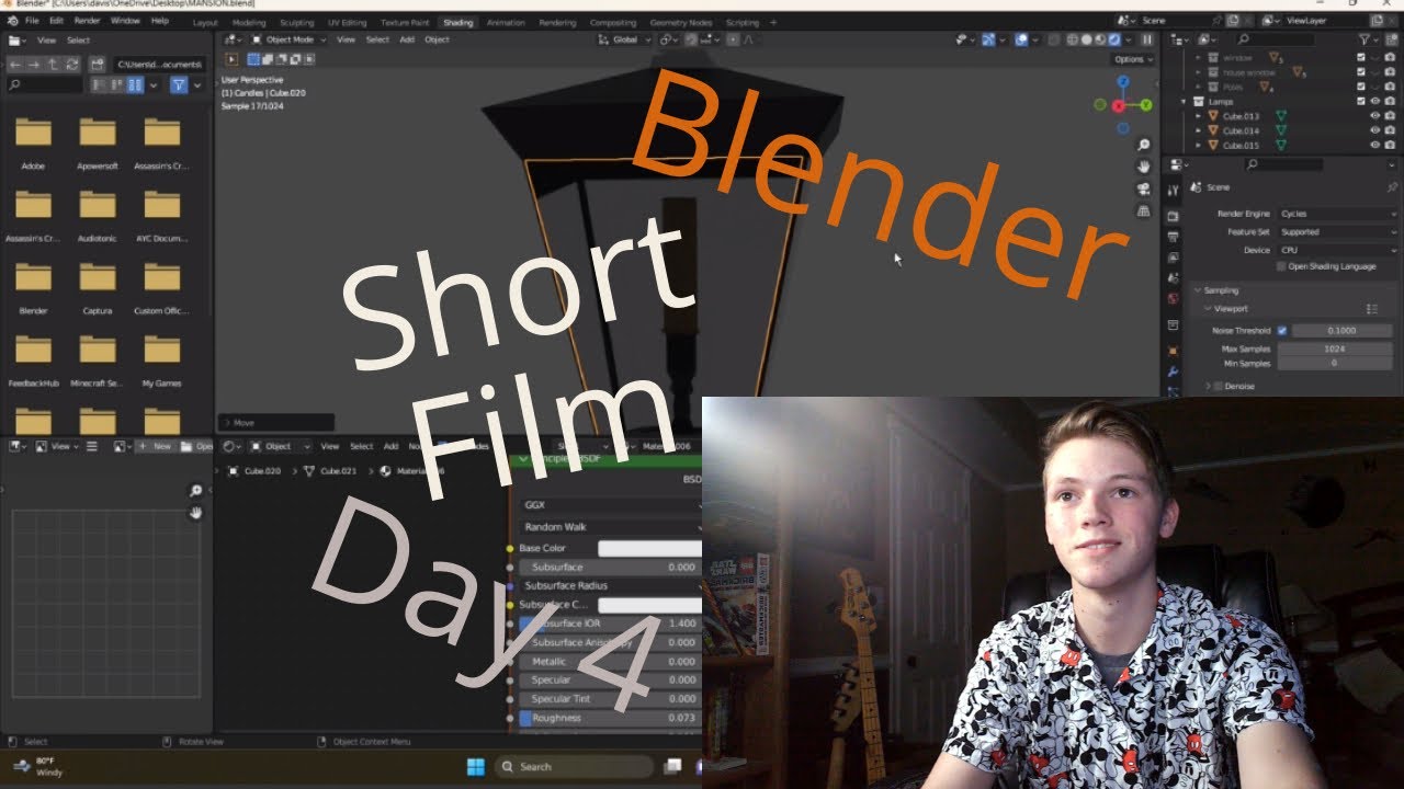 Making a Short Film Day 4 - YouTube