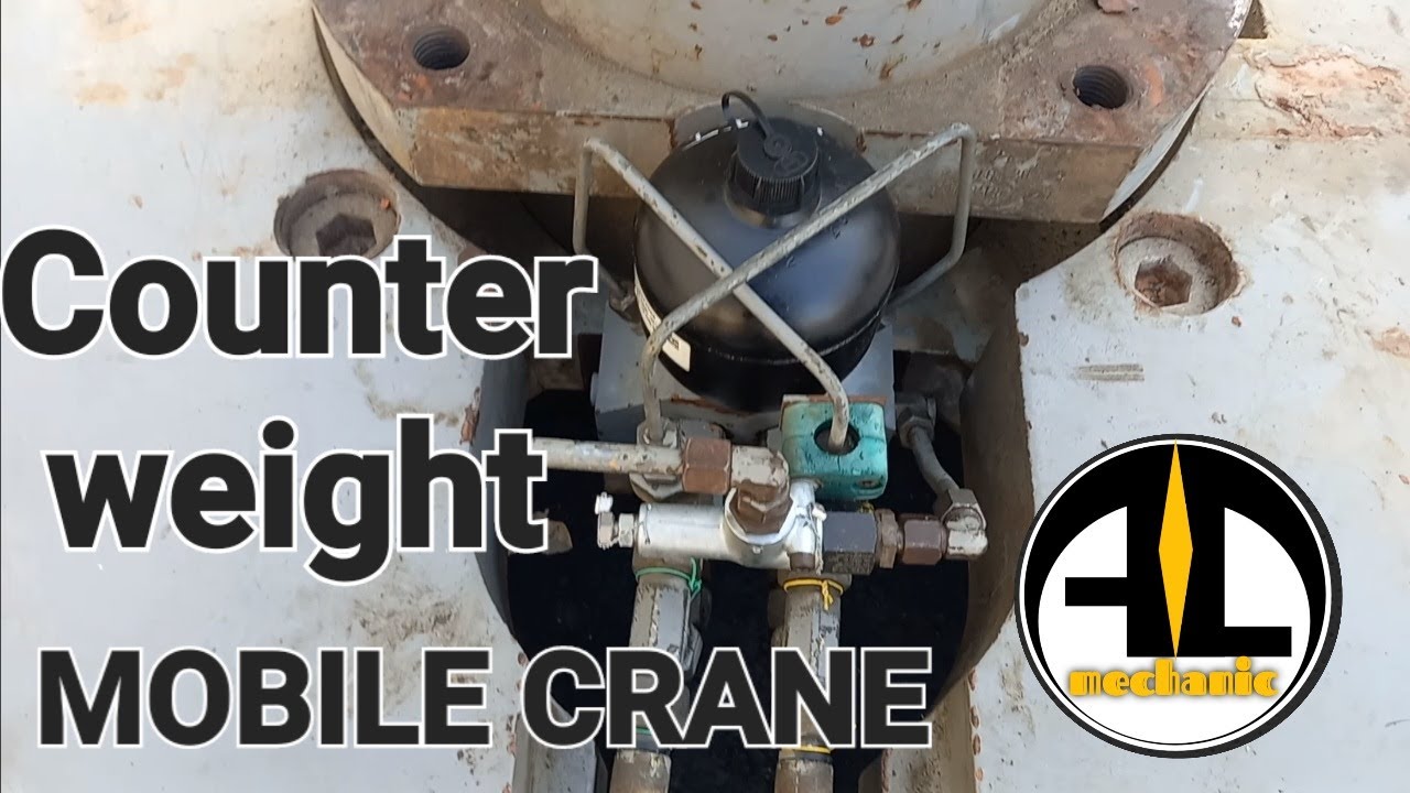 MOBILE CRANE,COUNTER WEIGHT HYDRAULIC SYSTEM,PART 1 - YouTube