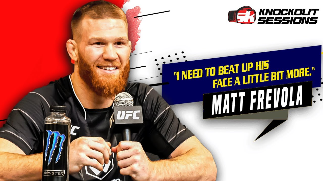 Matt Frevola talks about meeting Conor Mcgregor, fighting Drew Dober ...