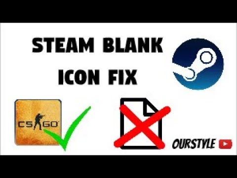 How To Fix Blank Game Icon - Steam - YouTube