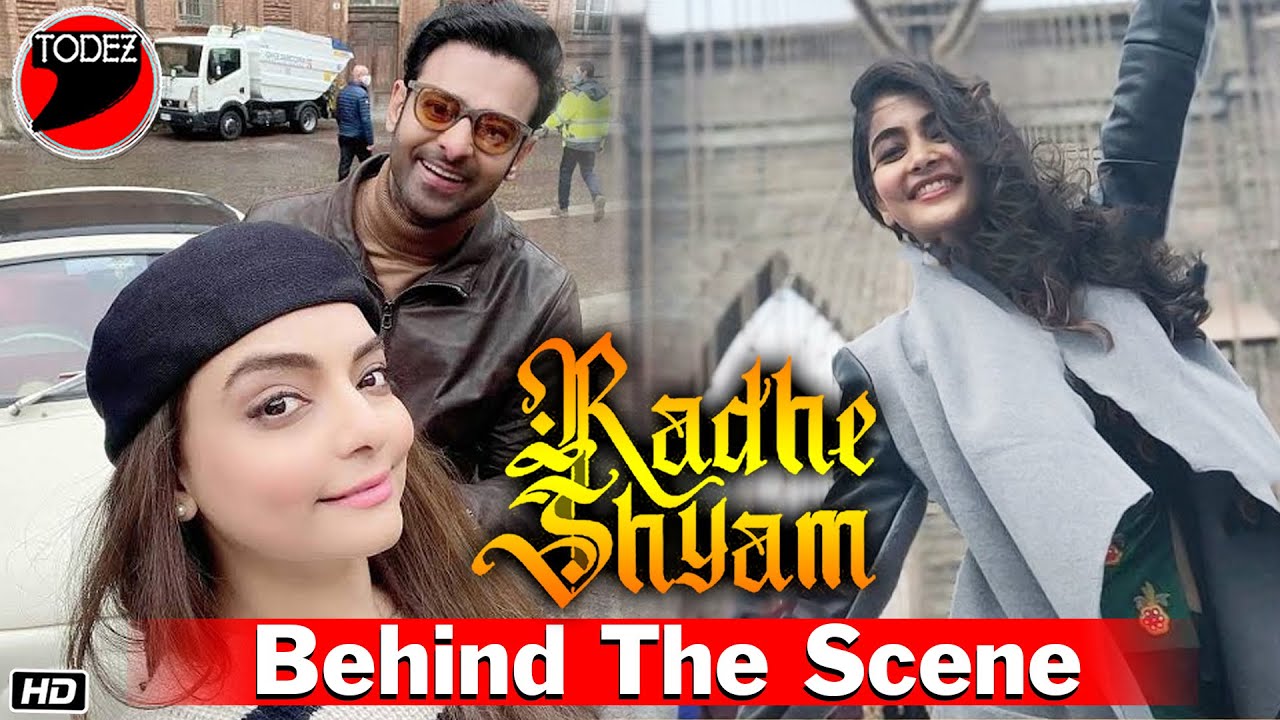Radhe Shyam Behind The Scene |Prabhas | Pooja Hegde | Radha Krishna ...