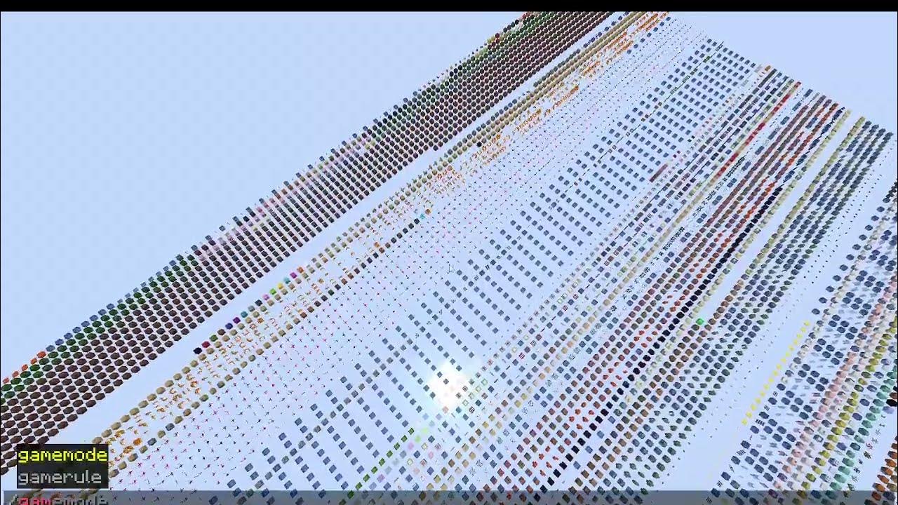 Minecraft debug mode showcase - YouTube