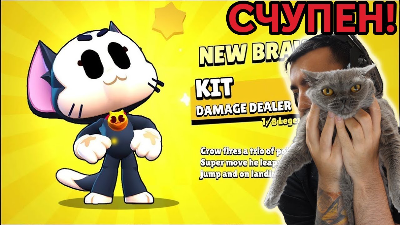 ВЗЕХ LEGENDARY KIT! BRAWLER! МЕГА ЛУДАТА КОТКА! - YouTube