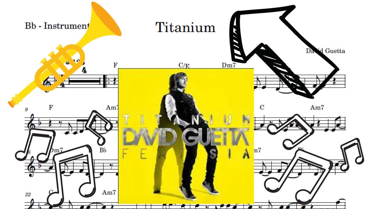 Titanium (David Guetta) - Bb Trumpet - Sheet Music PDF - Bossa Nova ...