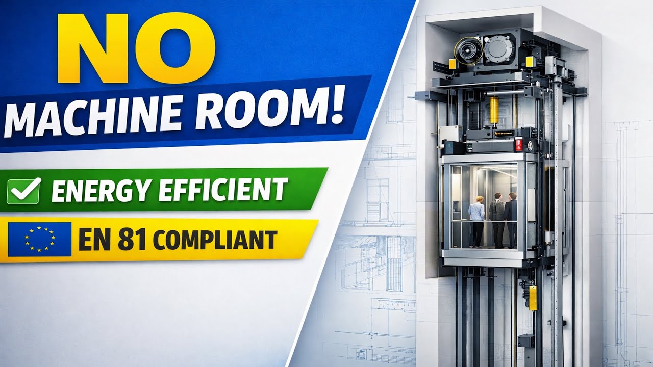 Machine Room-Less (MRL) Elevators | Space-Saving, Energy-Efficient & EN ...