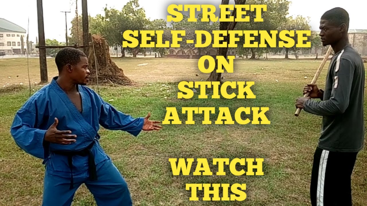 Stick attack and how to defend yourself in real life (Build self ...