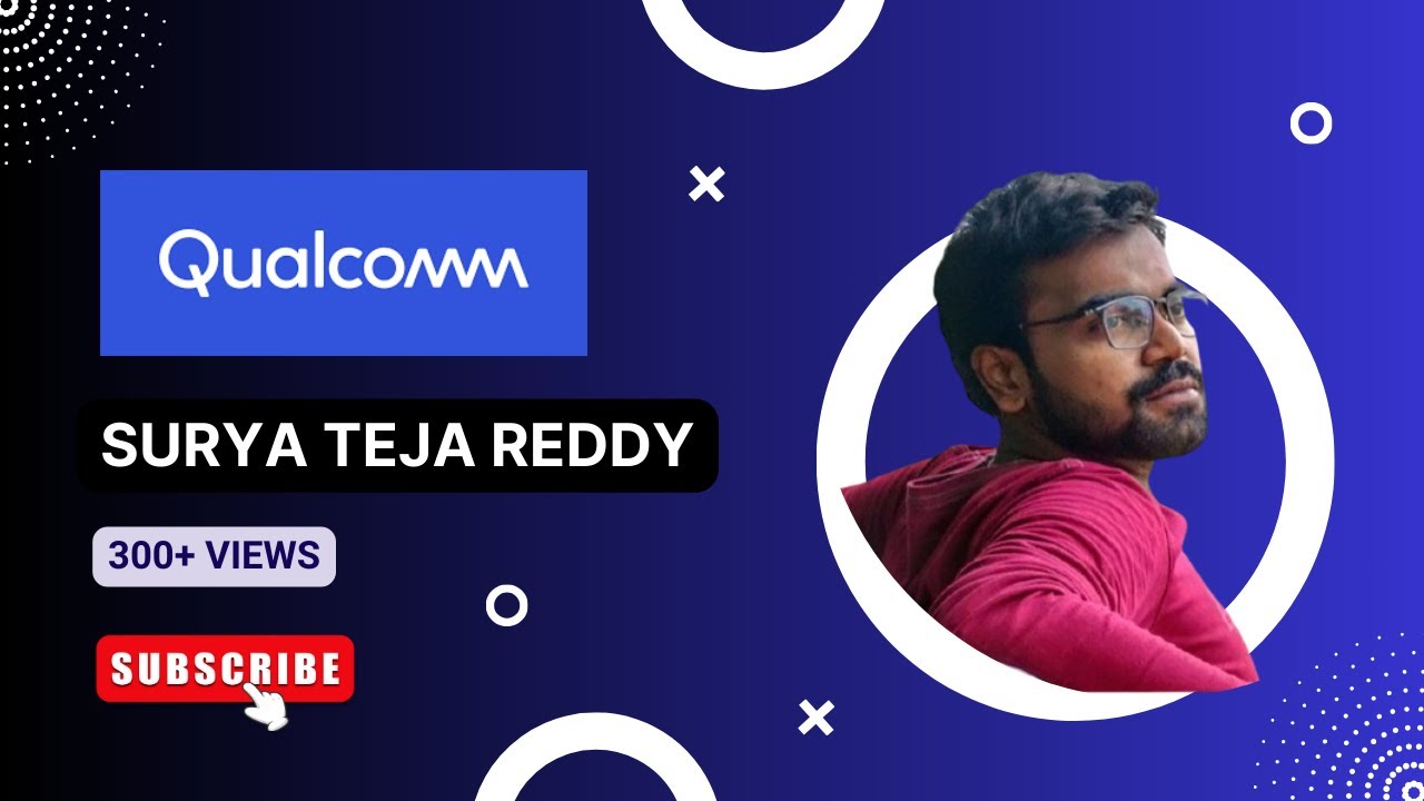 Surya Teja Reddy | M.E Communication 2023 | Qualcomm | BITS Pilani - YouTube